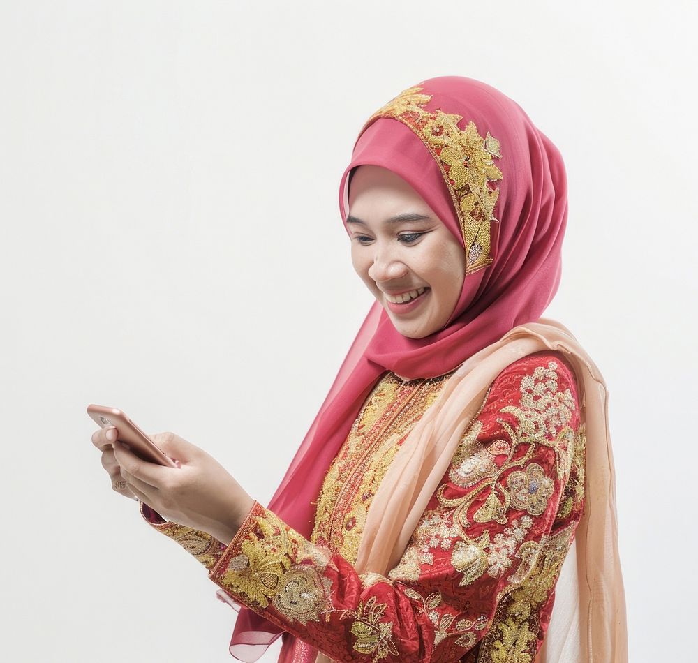 Ialam asian woman happy traditional | Free Photo - rawpixel