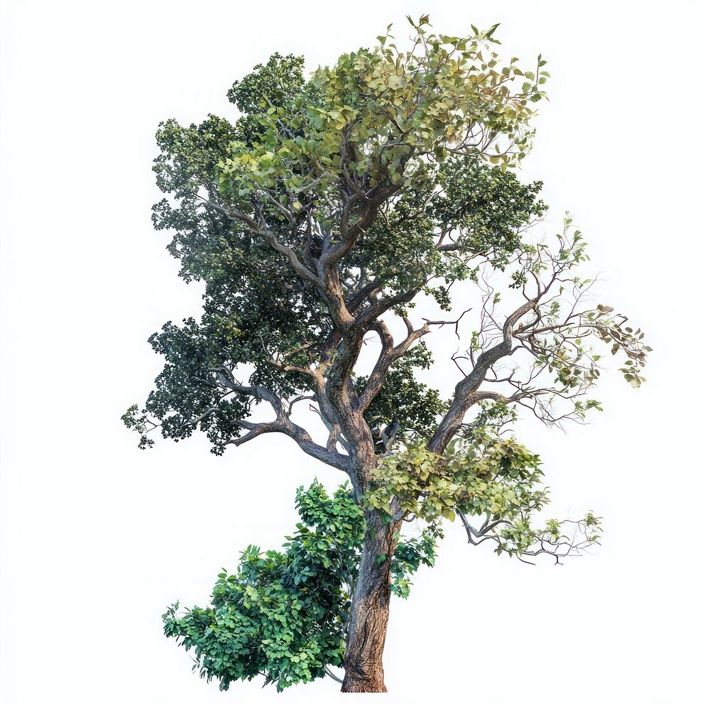 Real oak tree illustration botanical | Free Photo - rawpixel