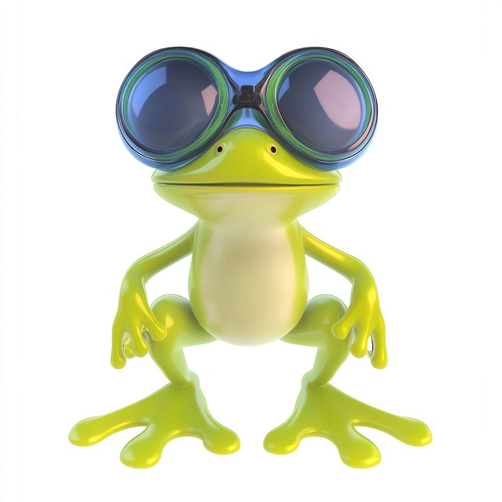 Frog illustration amphibian cartoon | Free Photo Illustration - rawpixel