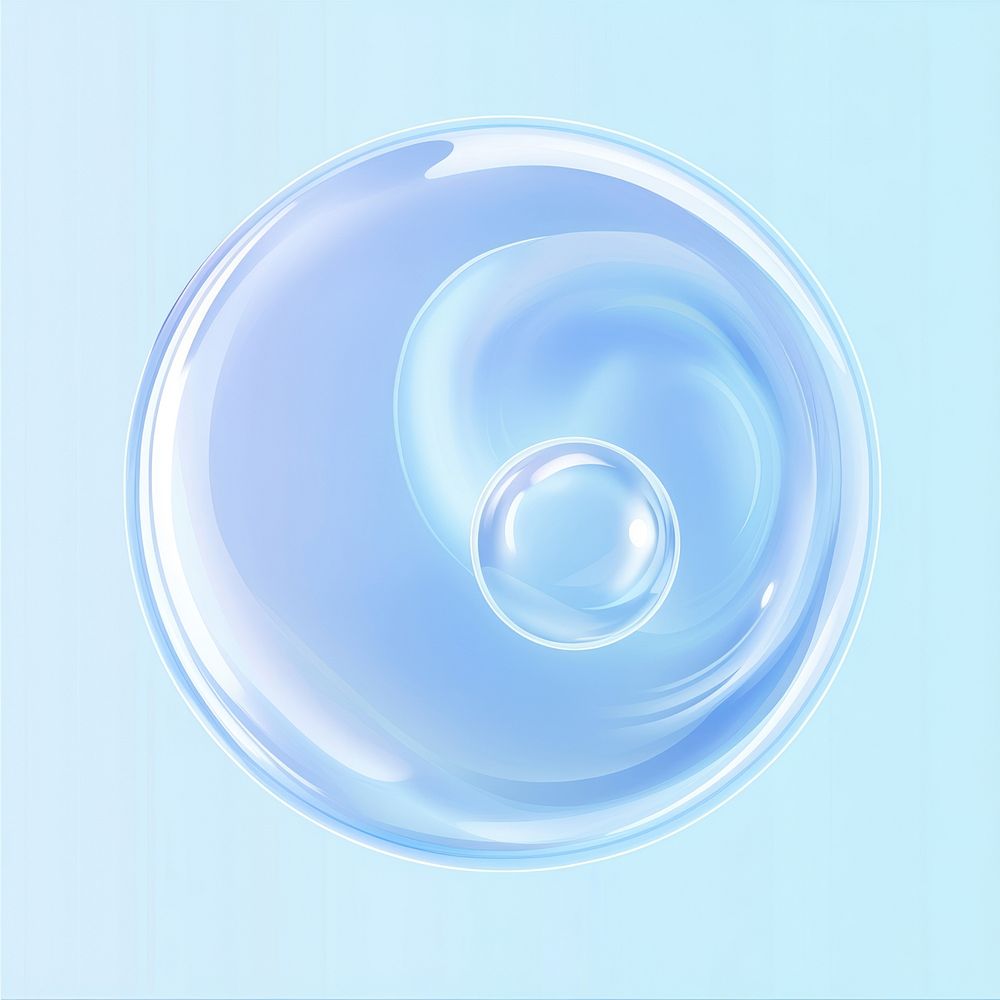 Real circular bubble sphere blue | Free Photo - rawpixel