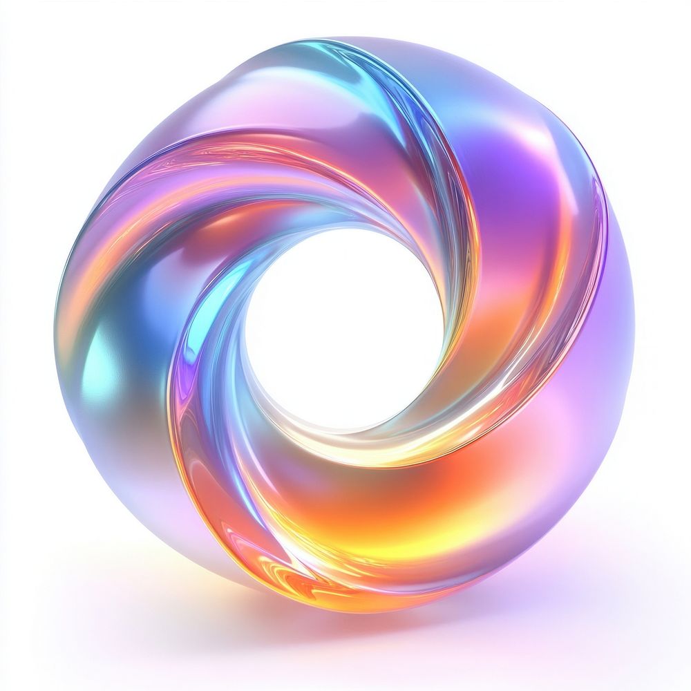 torus ring form transparent abstract | Free Photo Illustration - rawpixel