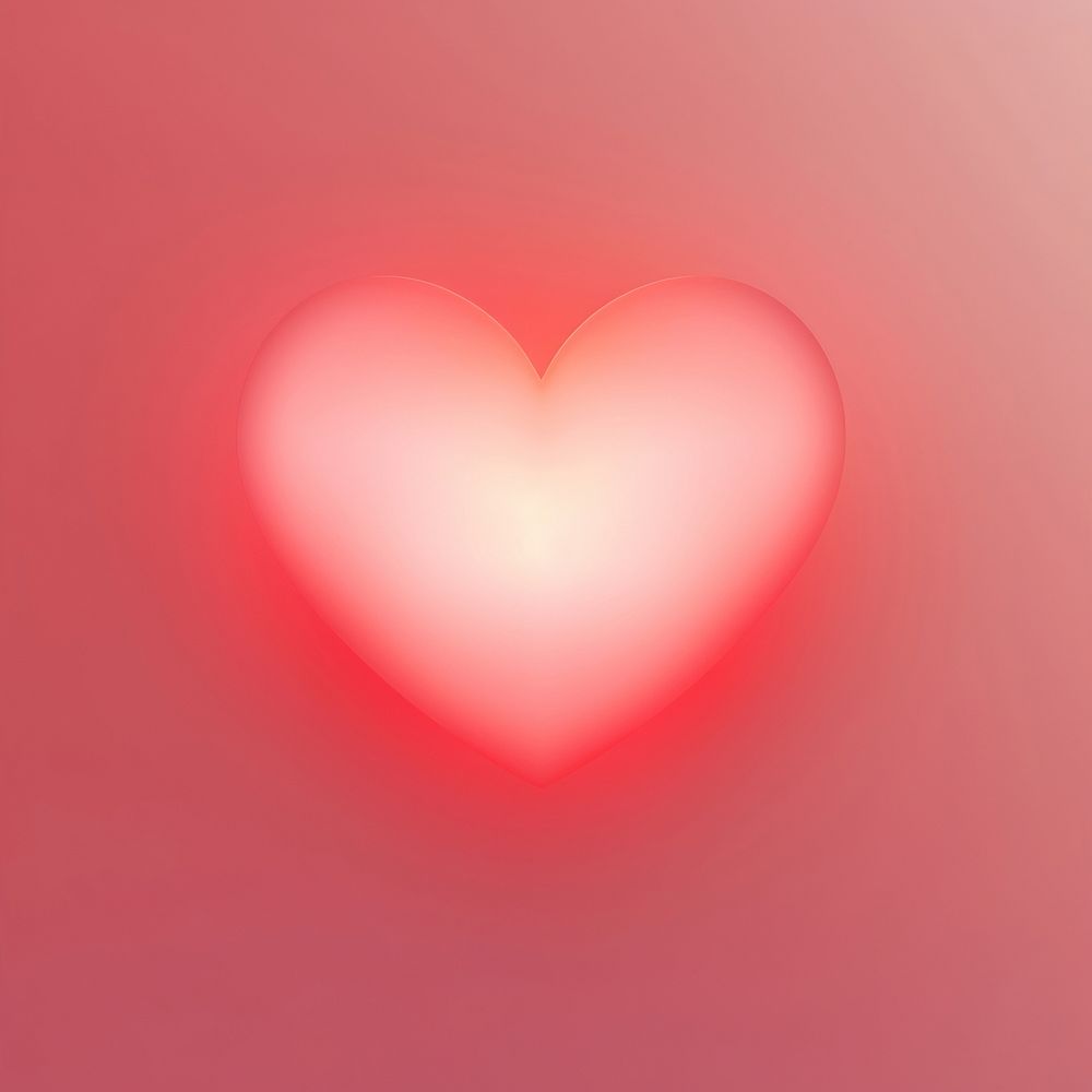 Blurry heart icon shape aura | Free Photo Illustration - rawpixel
