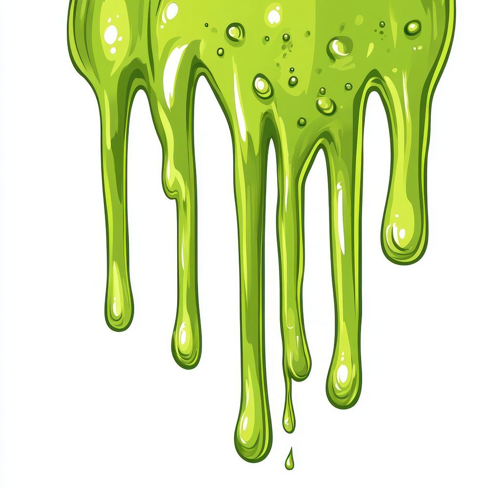 Dripping green slime illustration art | Free Photo Illustration - rawpixel