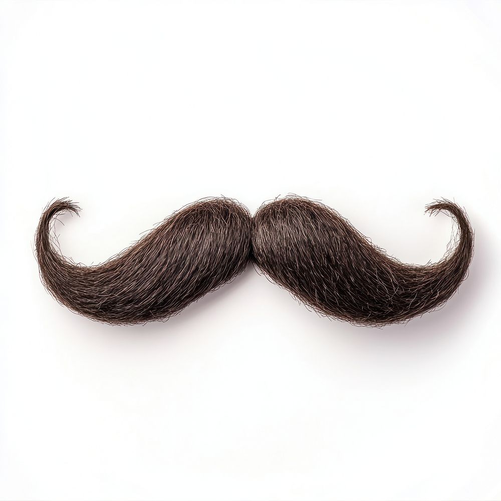 Chevron real mustache shape accessory | Free Photo - rawpixel