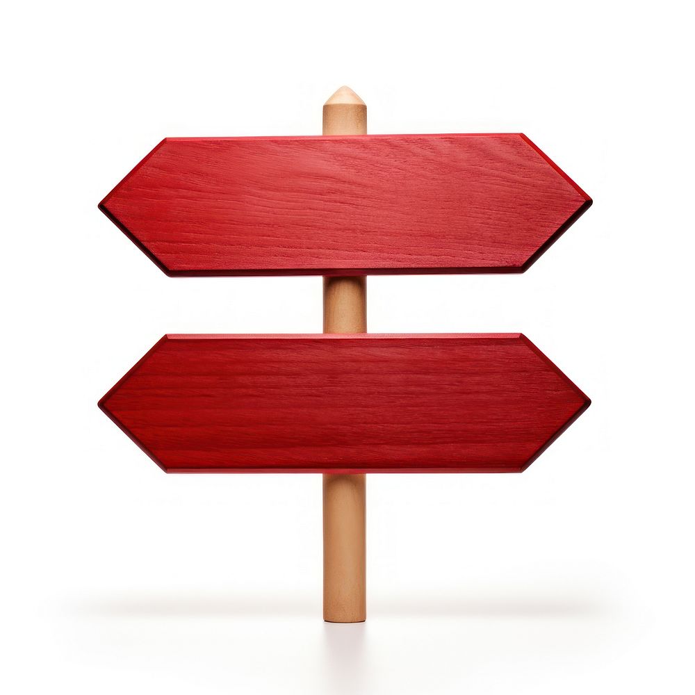 Red wooden direction sign signs | Free Photo - rawpixel