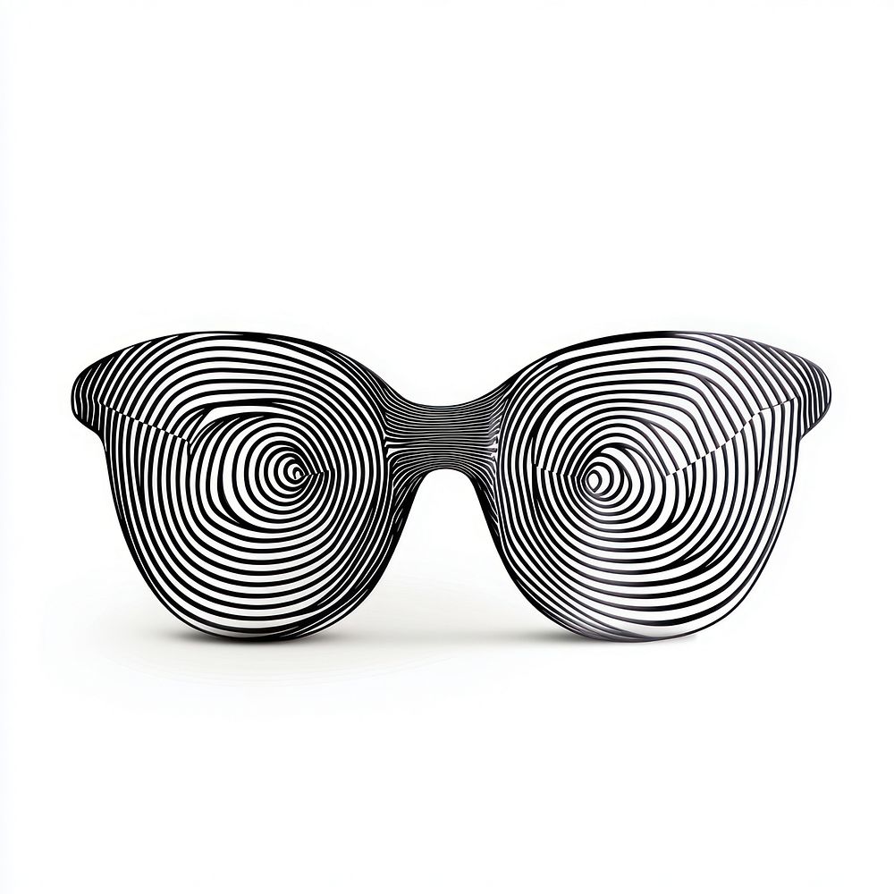 Simple glasses shape abstract black | Free Photo Illustration - rawpixel