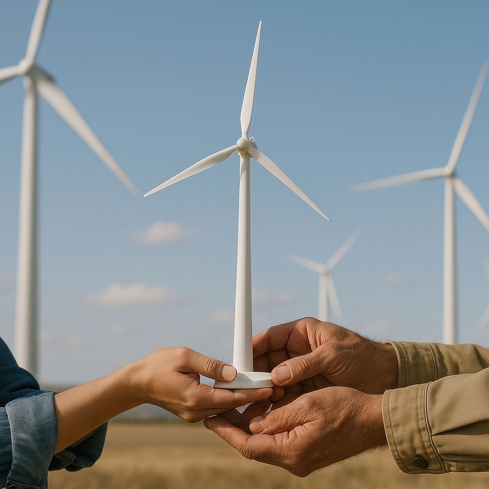 Sustainable energy collaboration hands. | Free Photo - rawpixel