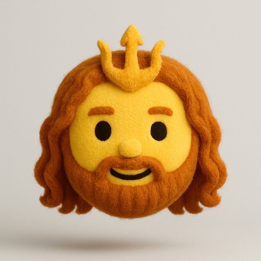 Smiling king emoji illustration | Free Photo Illustration - rawpixel