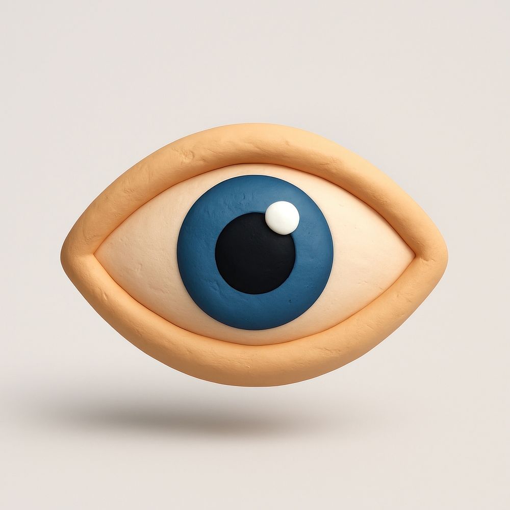 Clay eye sculpture surreal design | Free Photo Illustration - rawpixel