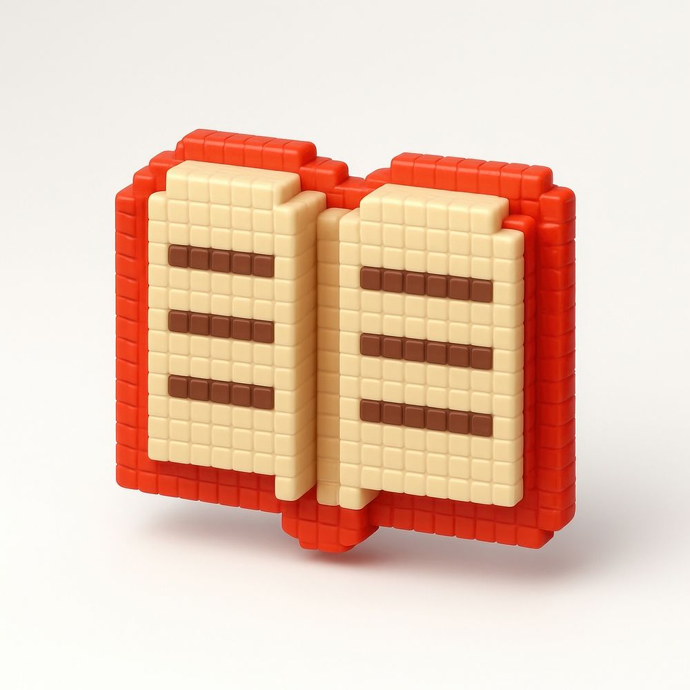 Pixelated open book illustration | Free Photo Illustration - rawpixel