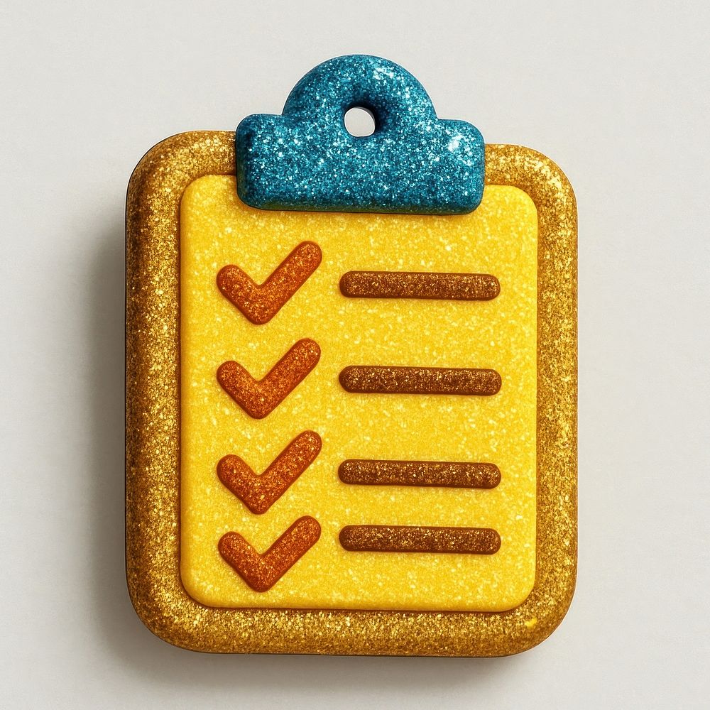 Colorful checklist icon design | Free Photo Illustration - rawpixel