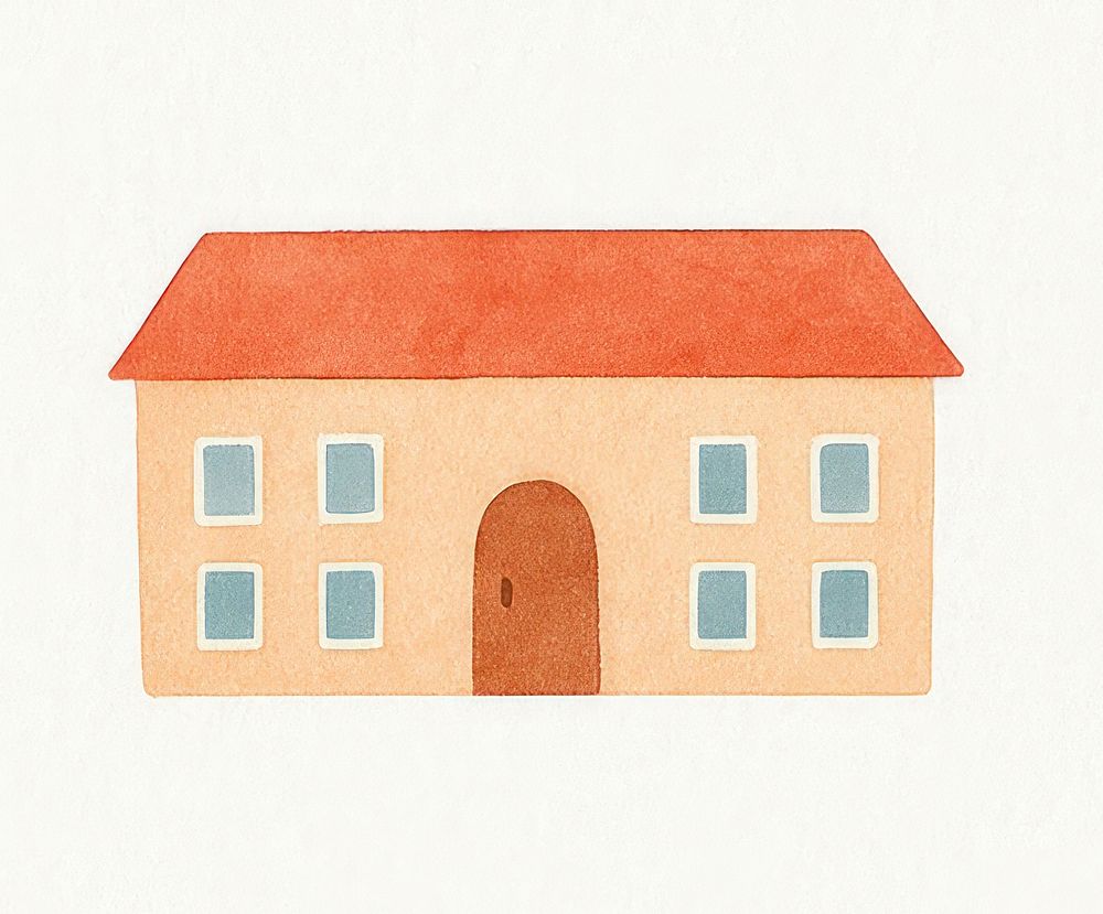 Red House Drawing Images | Free Photos, PNG Stickers, Wallpapers ...