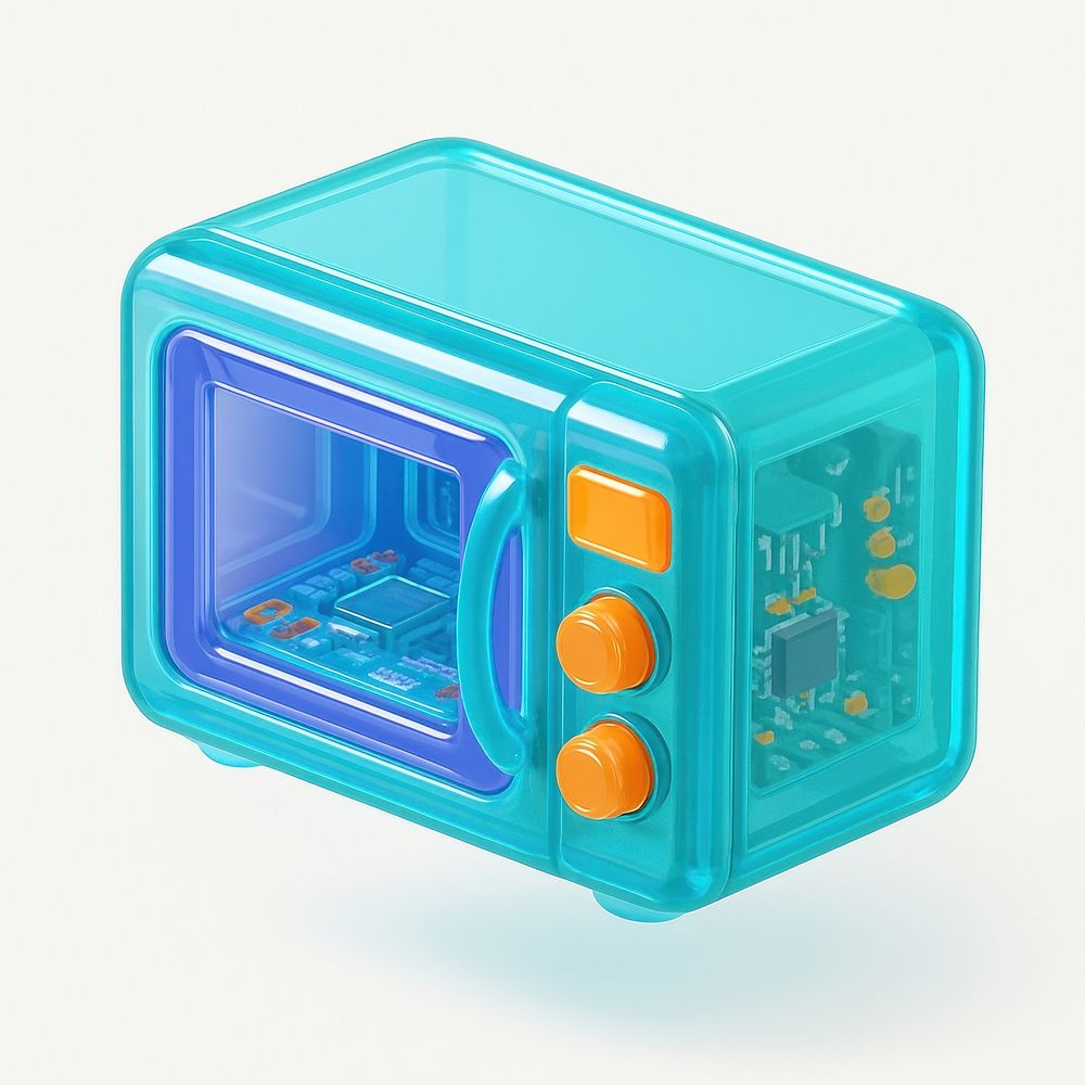 Futuristic transparent tech device. | Free Photo Illustration - rawpixel