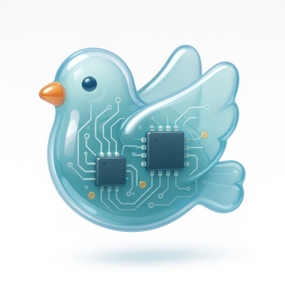 Digital bird technology illustration | Free Photo Illustration - rawpixel