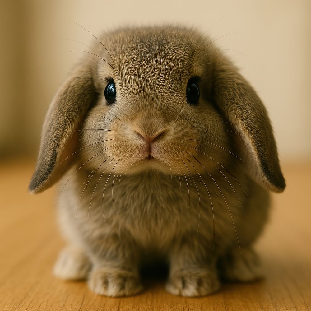 Adorable fluffy bunny portrait. | Free Photo - rawpixel