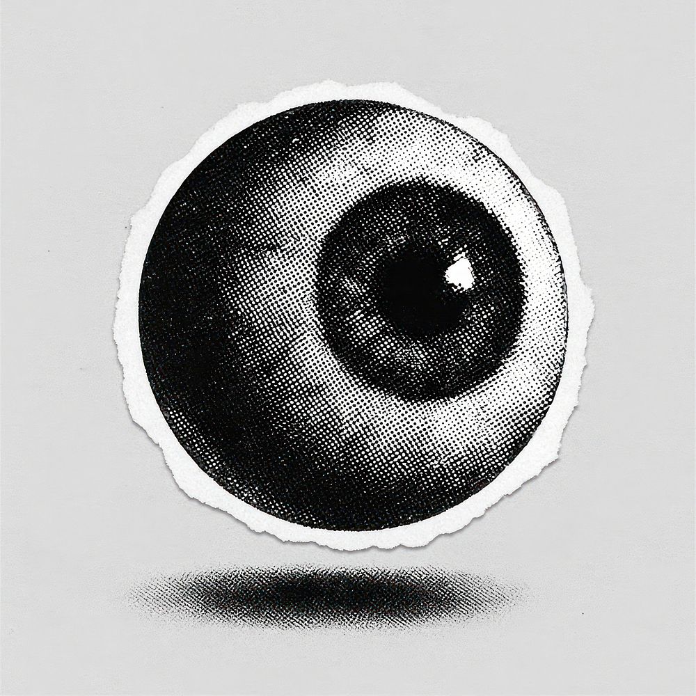 Surreal floating eye illustration | Free Photo Illustration - rawpixel