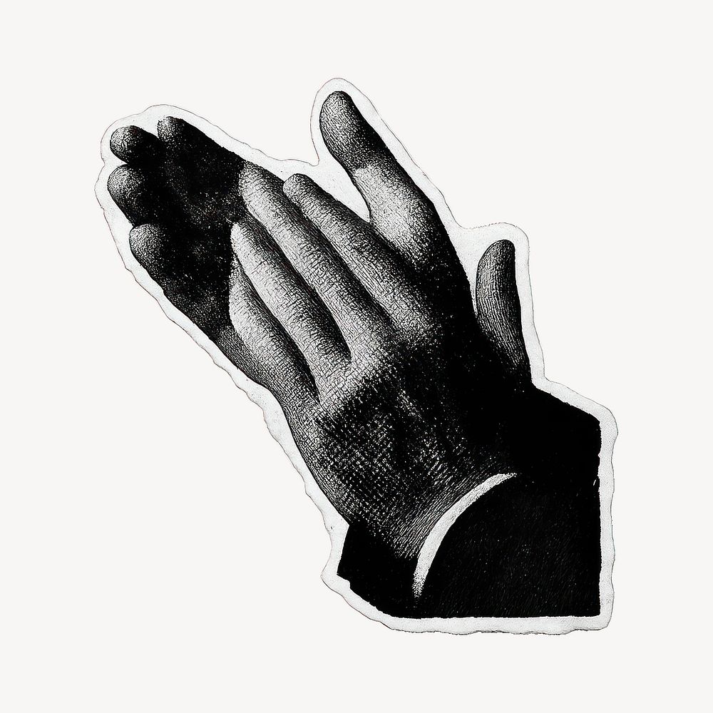 Vintage clapping hands illustration | Free Photo Illustration - rawpixel