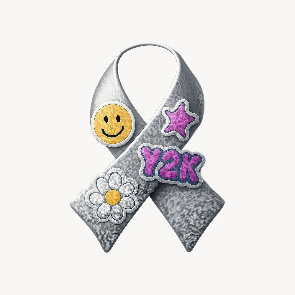 Retro Y2K ribbon illustration | Free Photo Illustration - rawpixel