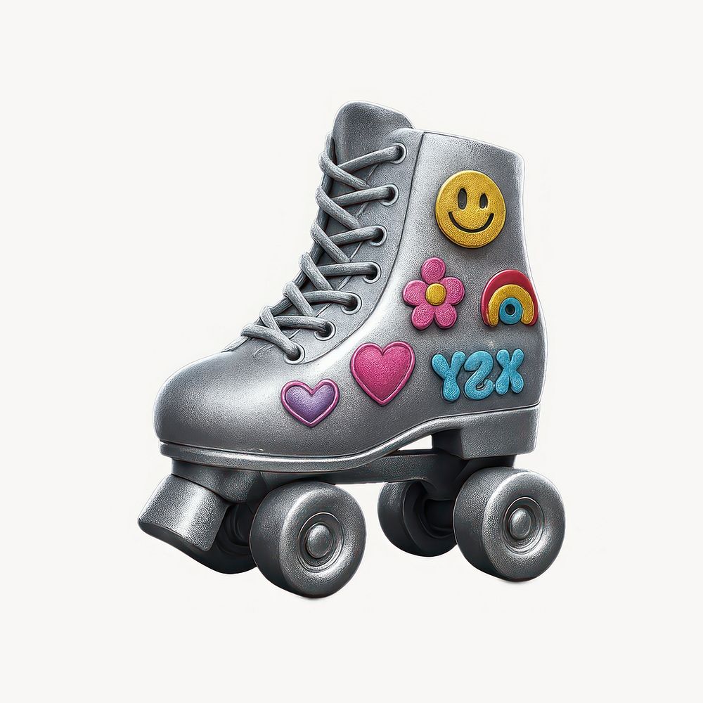 Retro roller skate design | Free Photo Illustration - rawpixel