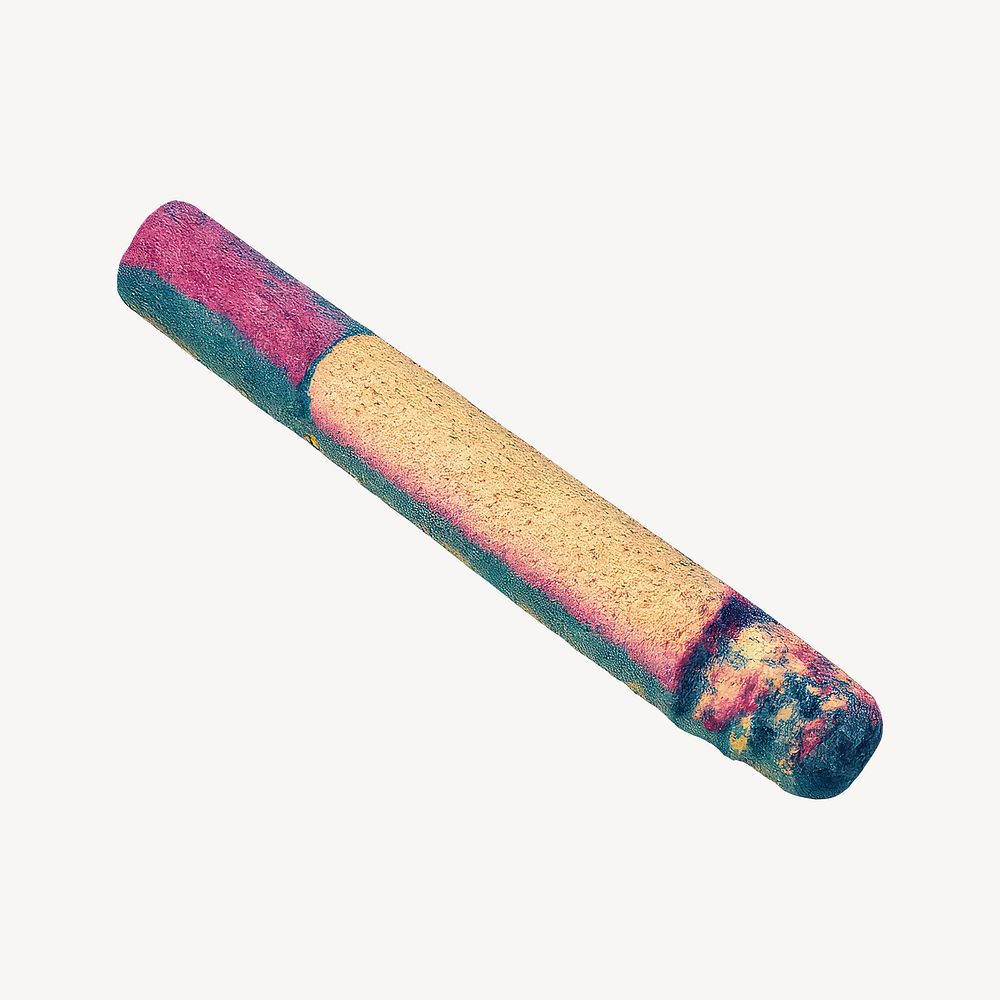 Colorful matchstick with texture | Free Photo Illustration - rawpixel