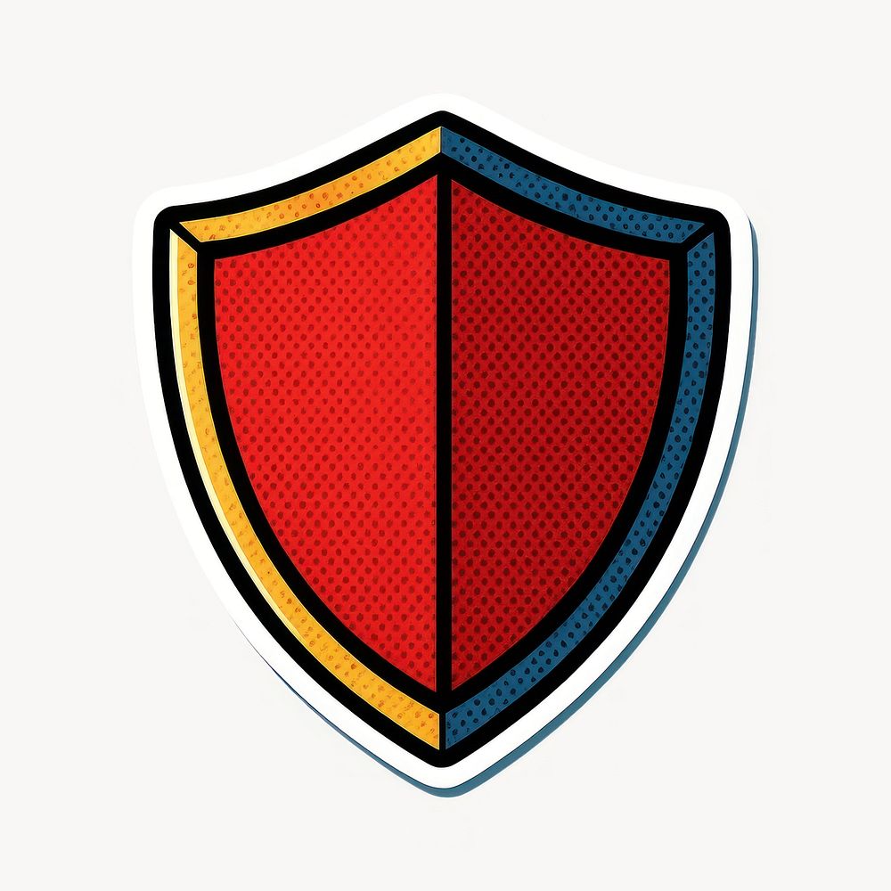 Colorful shield vector illustration | Free Photo Illustration - rawpixel