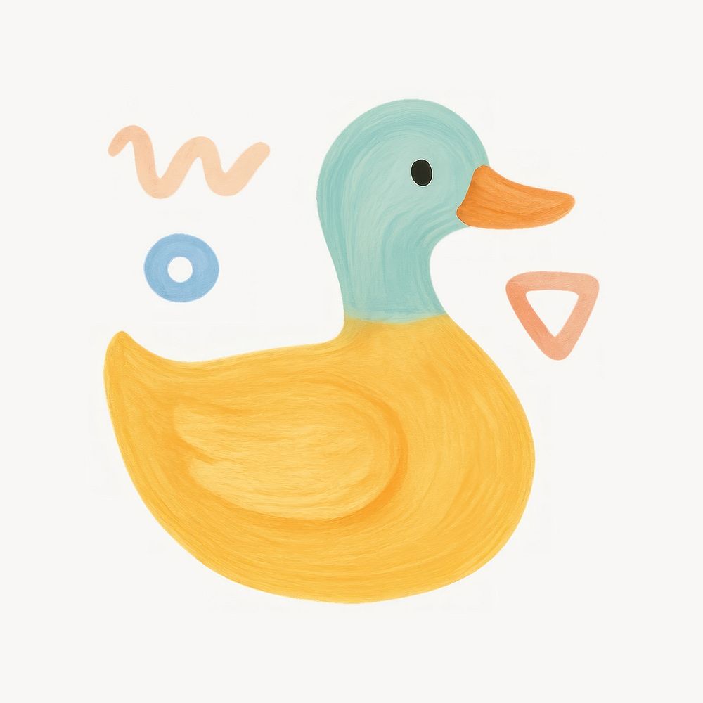 Colorful abstract duck illustration | Free Photo Illustration - rawpixel