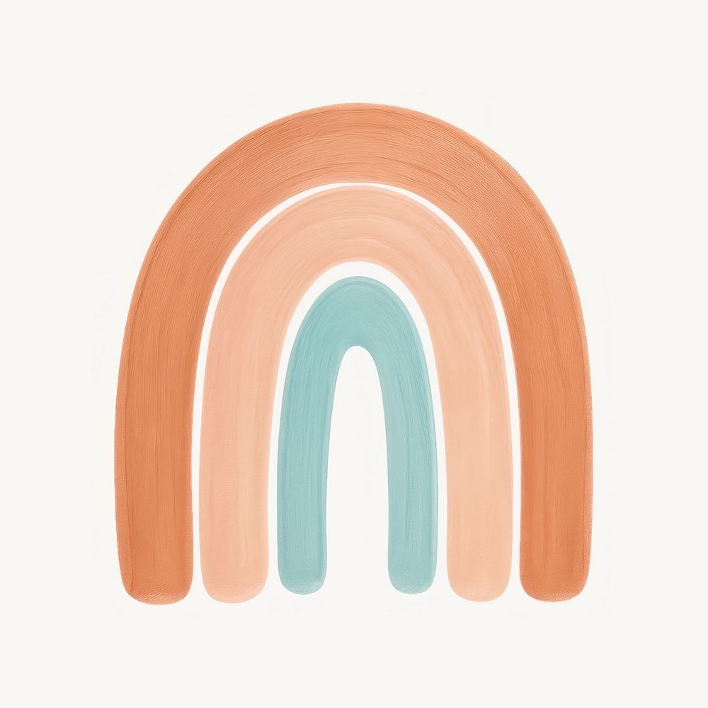 Abstract pastel rainbow art | Free Photo Illustration - rawpixel