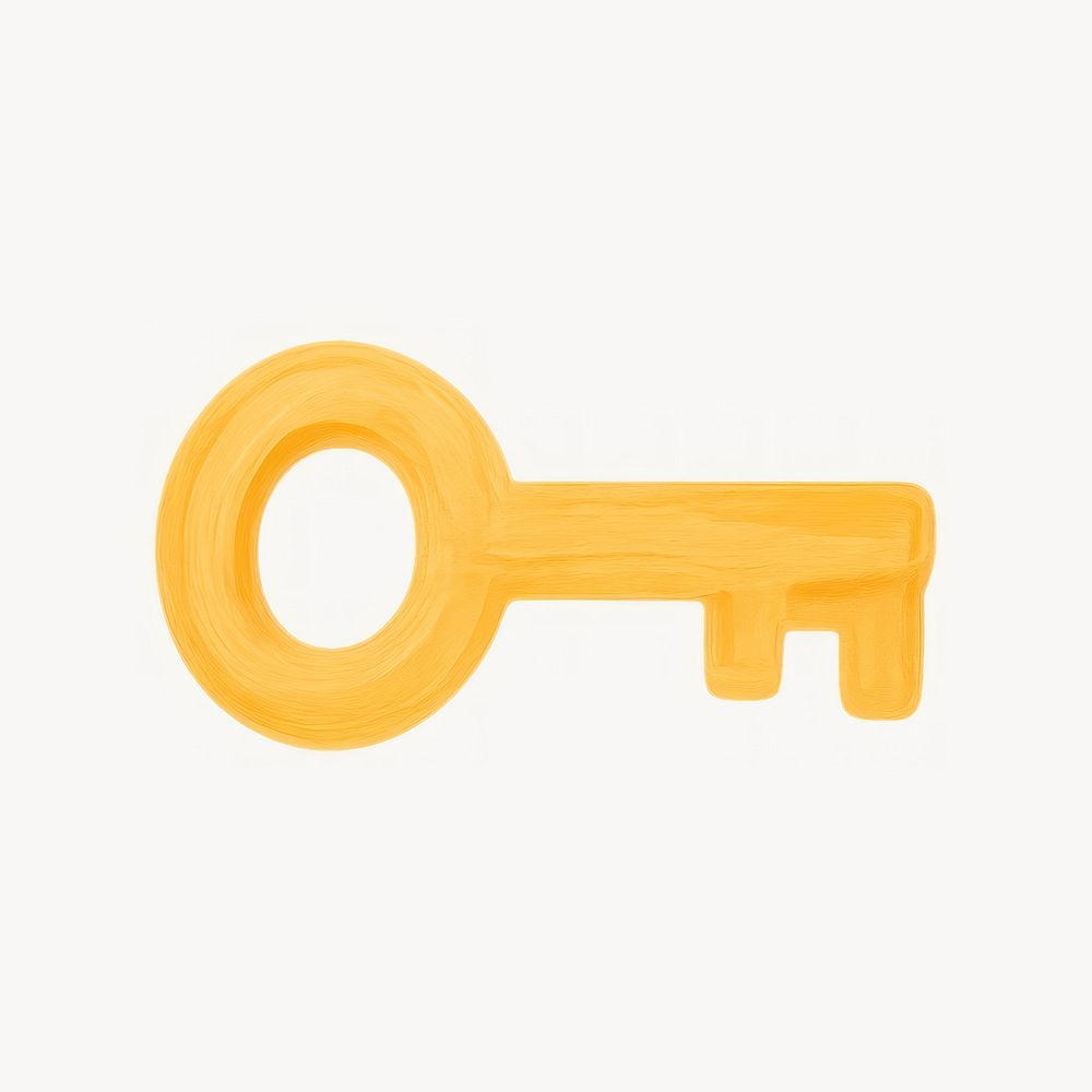 Golden key symbol illustration | Free Photo Illustration - rawpixel