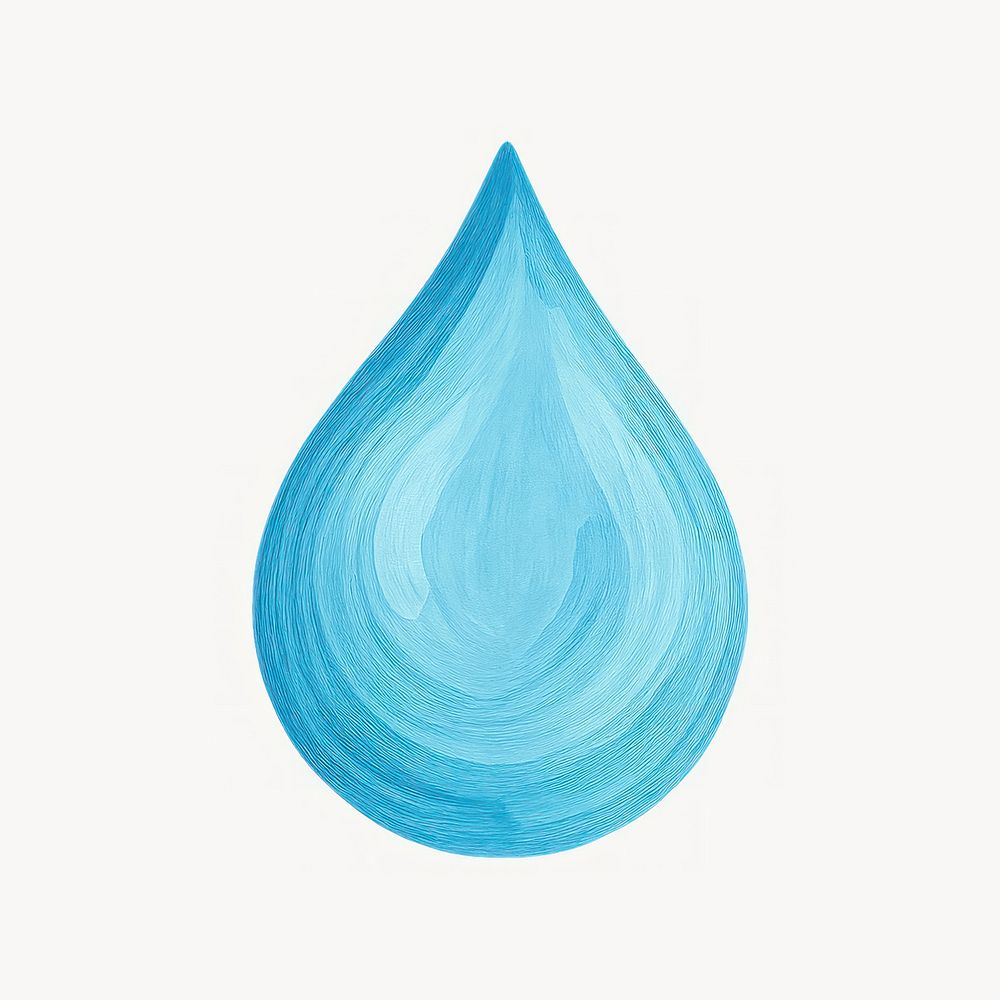 Artistic blue water droplet illustration | Free Photo Illustration ...