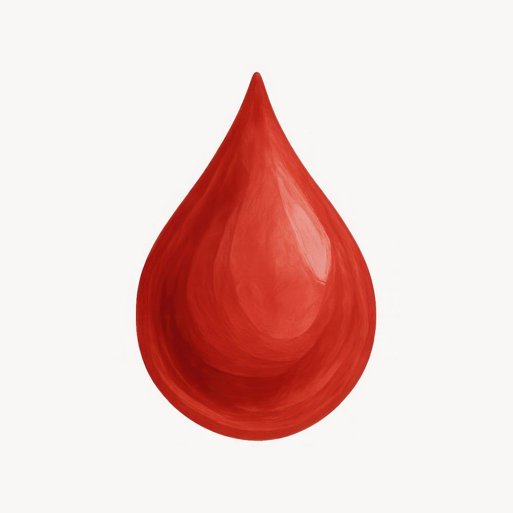 Red droplet symbolizing life | Free Photo Illustration - rawpixel