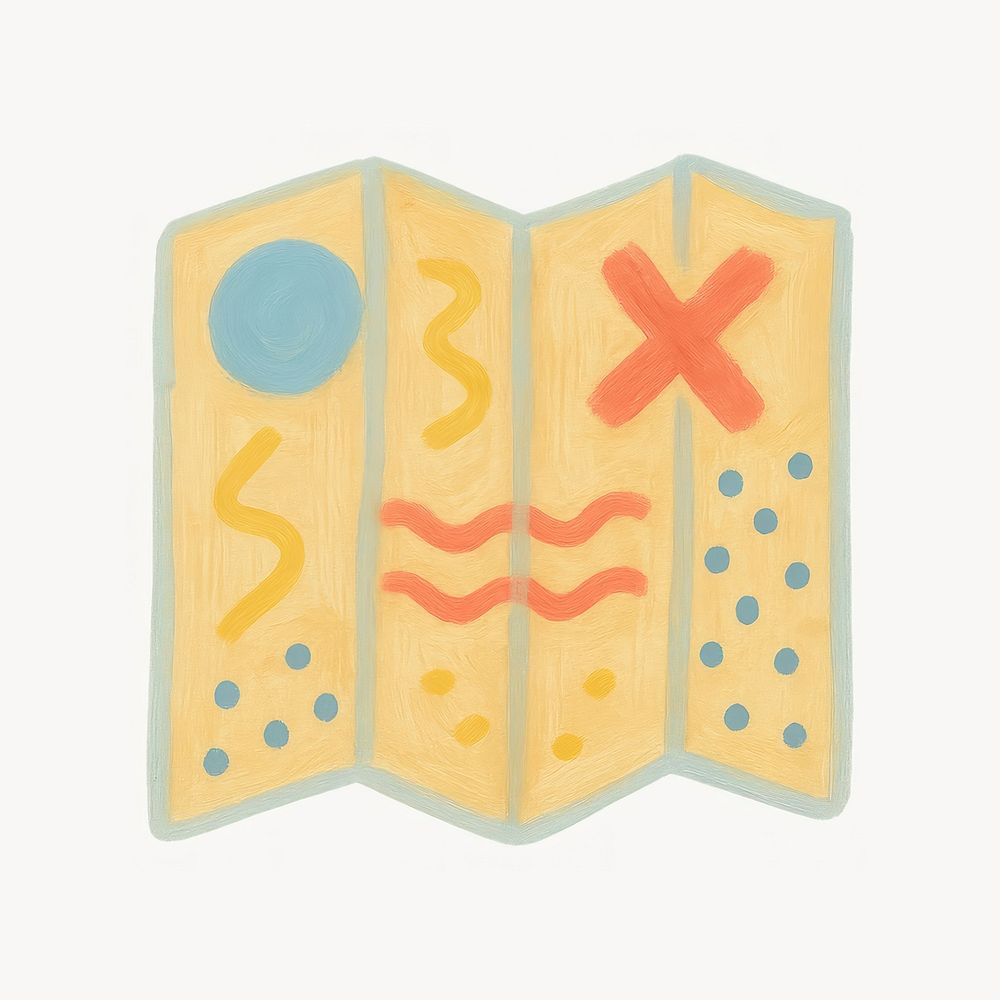 Colorful abstract treasure map | Free Photo Illustration - rawpixel