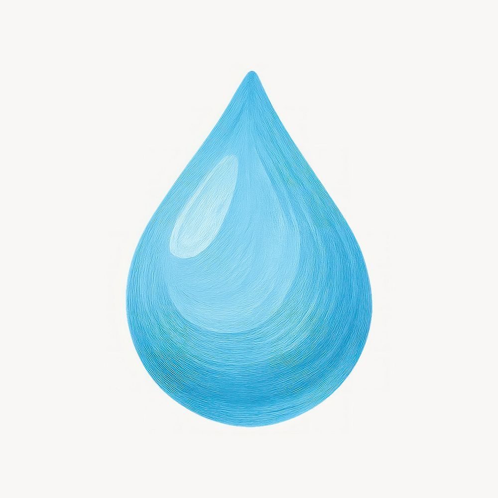 Blue water droplet illustration | Free Photo Illustration - rawpixel