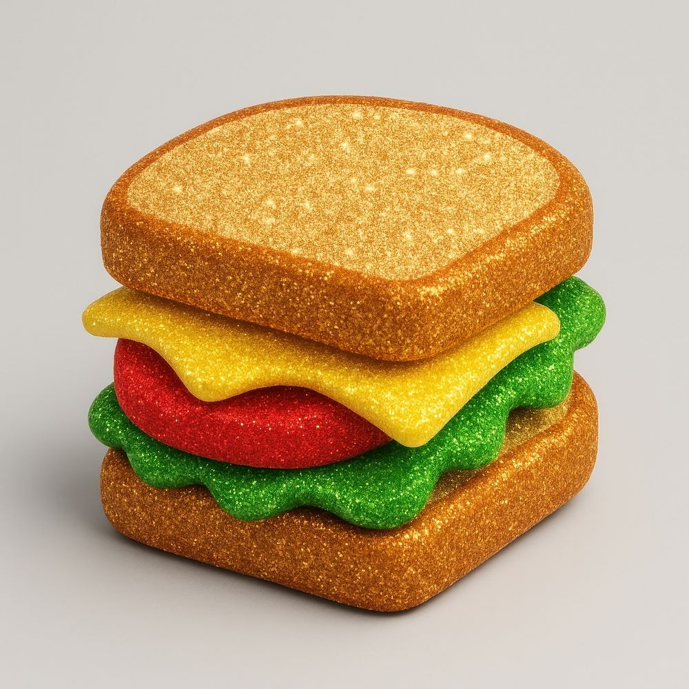 Colorful gummy burger candy | Free Photo Illustration - rawpixel