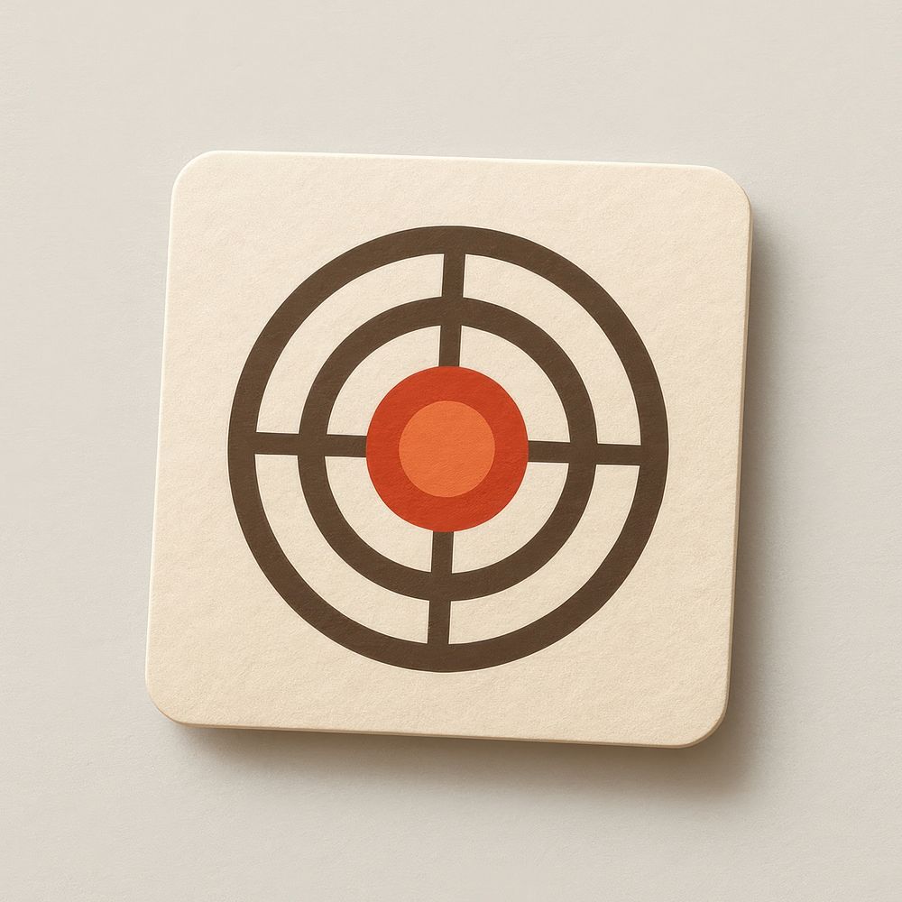 Minimalist target design illustration | Free Photo Illustration - rawpixel