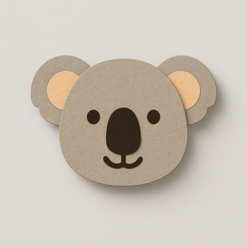 Cute koala paper illustration | Free Photo Illustration - rawpixel