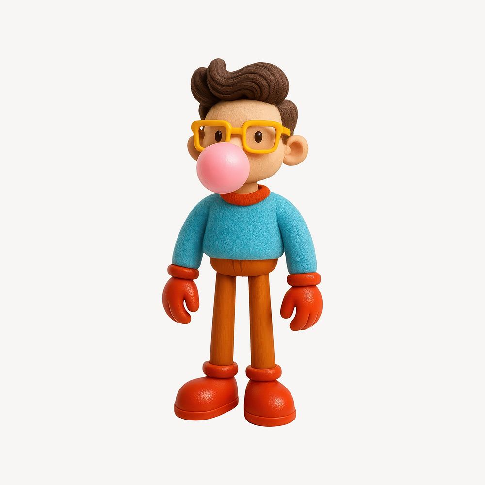 Quirky cartoon character illustration | Free Photo Illustration - rawpixel