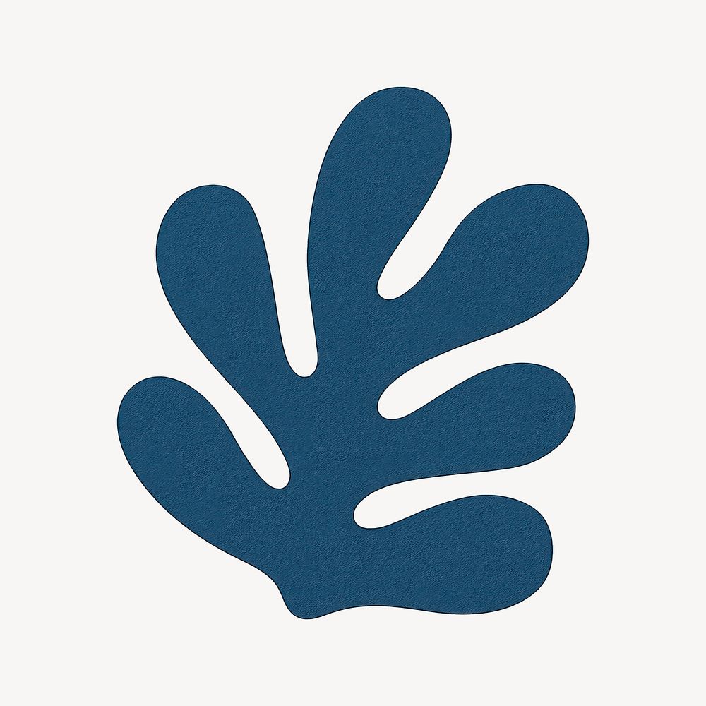 Abstract blue organic shape illustration | Free Photo Illustration ...