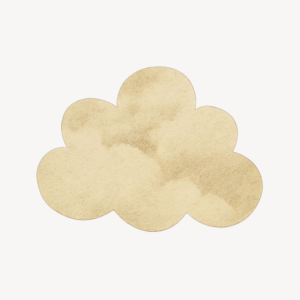 Abstract beige cloud illustration | Free Photo Illustration - rawpixel