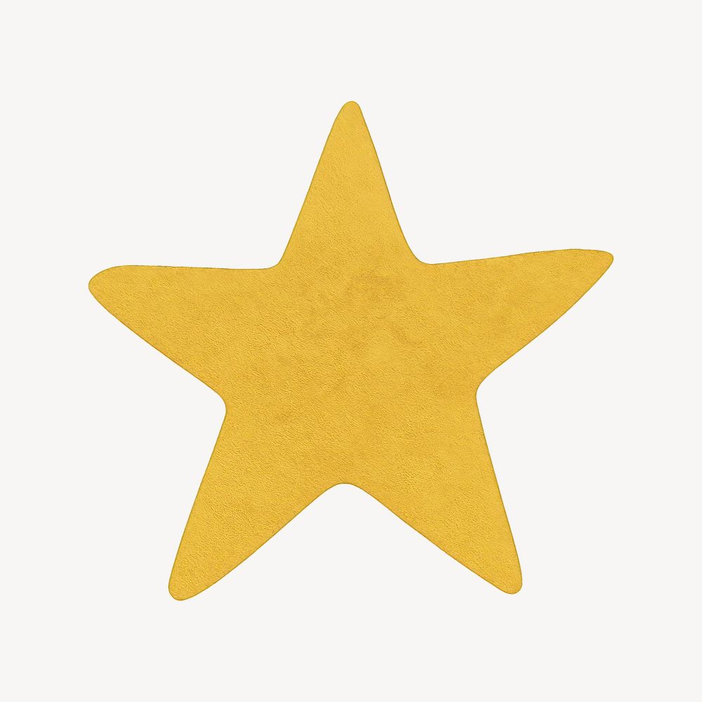 Golden star shape illustration | Free Photo Illustration - rawpixel