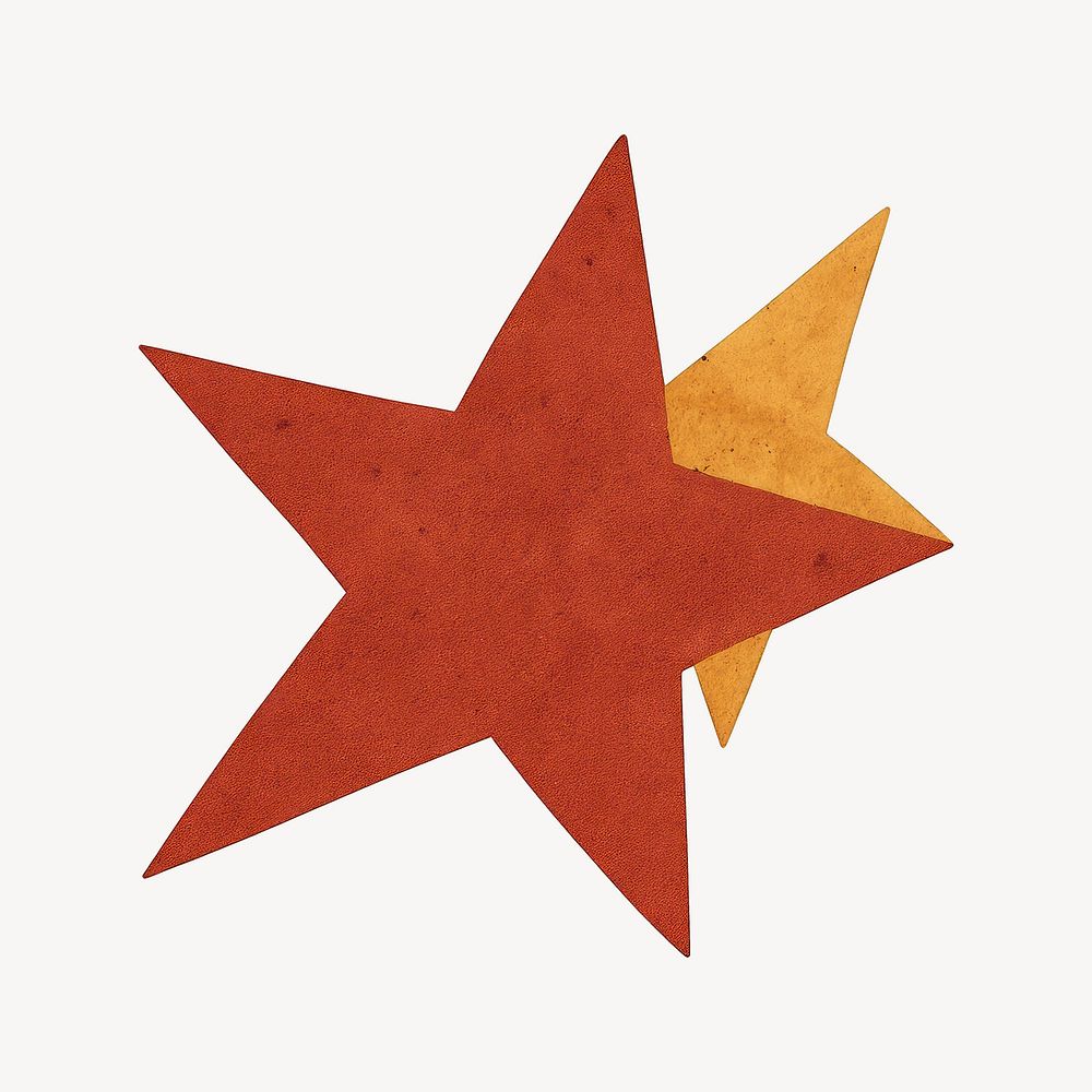 Rustic overlapping star shapes | Free Photo Illustration - rawpixel