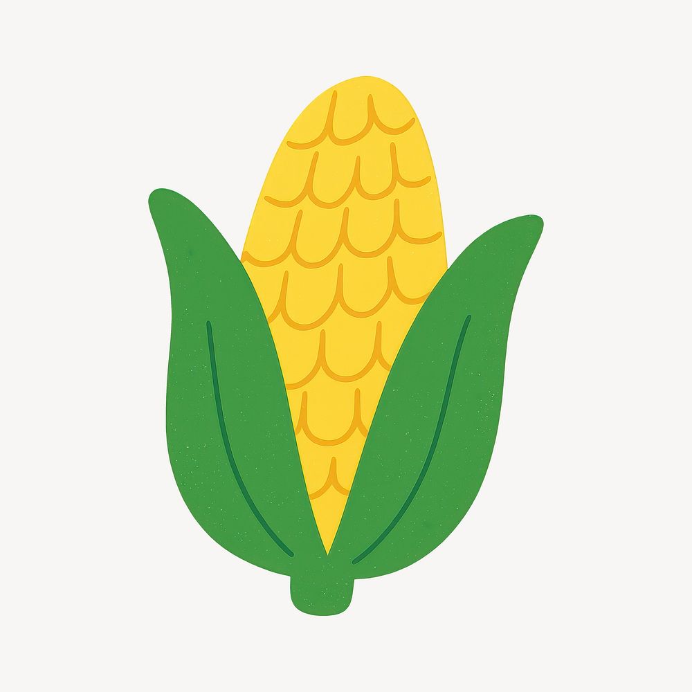 Colorful corn cob illustration | Free Photo Illustration - rawpixel