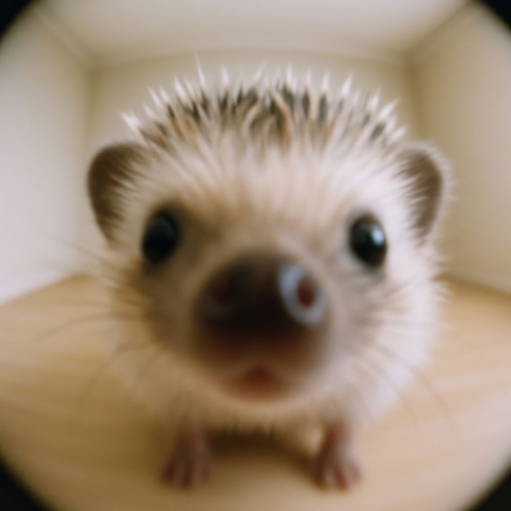 Adorable hedgehog close-up view | Free Photo - rawpixel