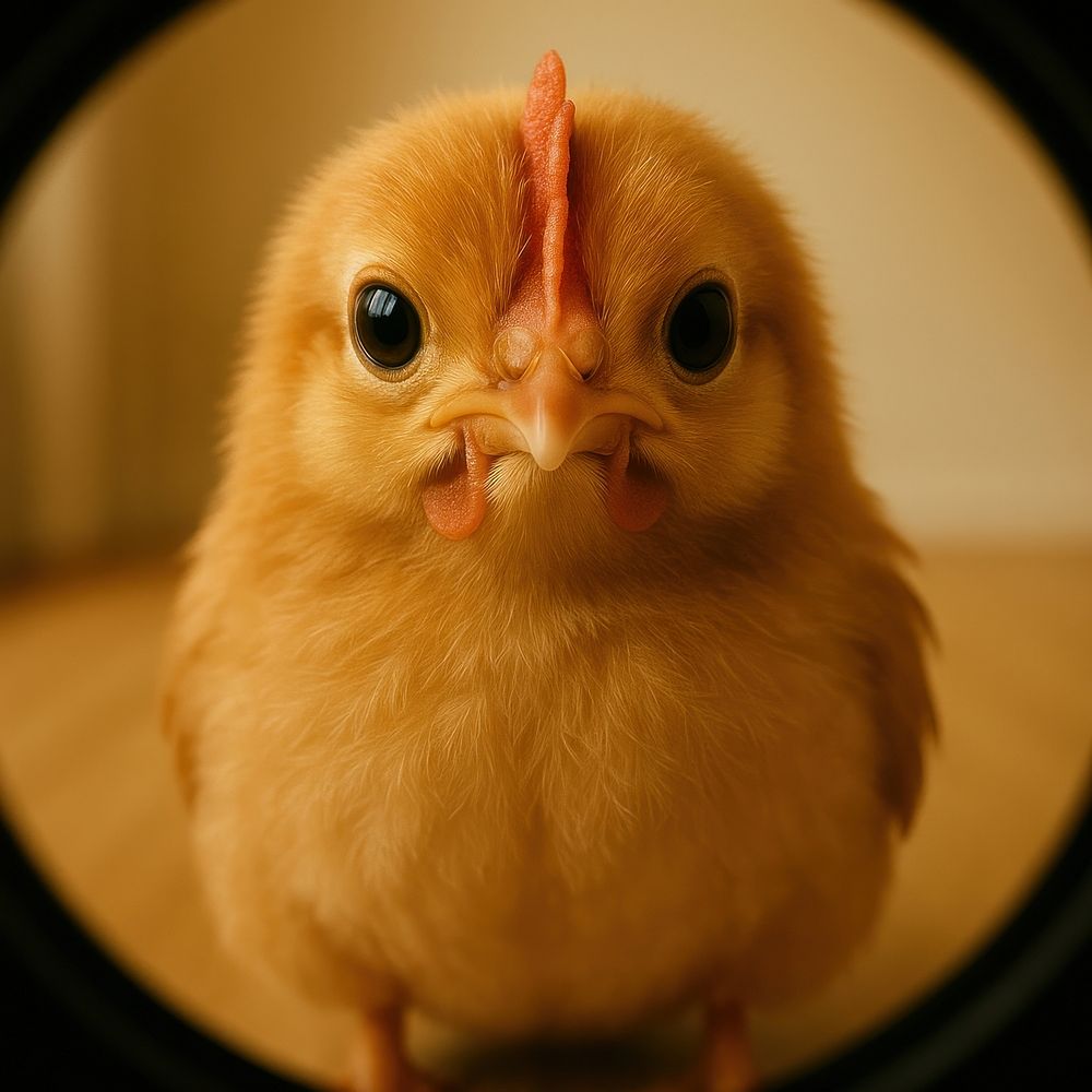 Cute fluffy chick portrait | Free Photo - rawpixel