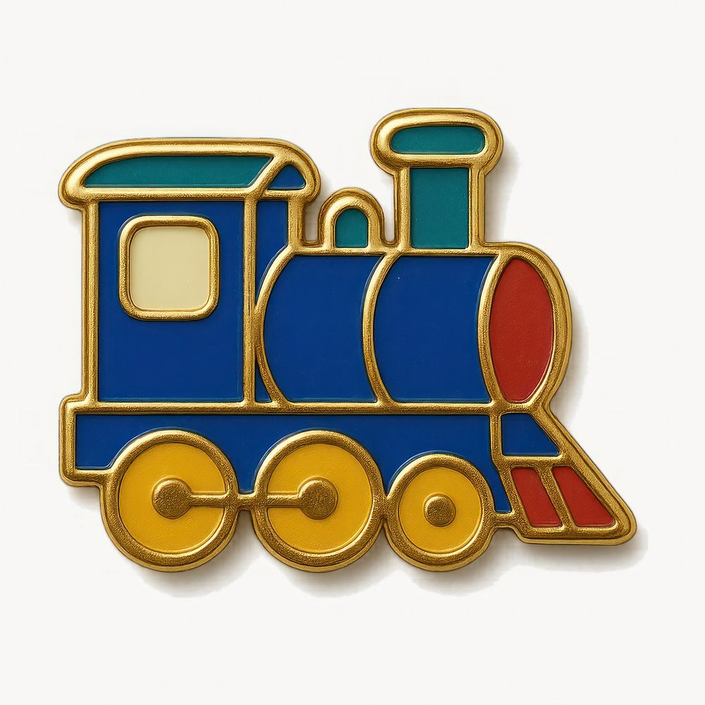 Colorful toy train illustration | Free Photo - rawpixel