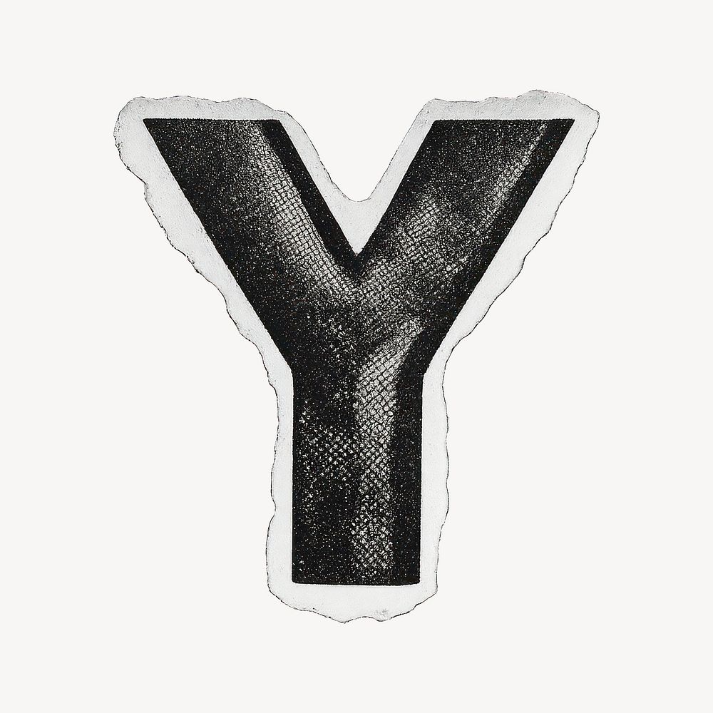 Textured vintage letter Y illustration | Free Photo Illustration - rawpixel