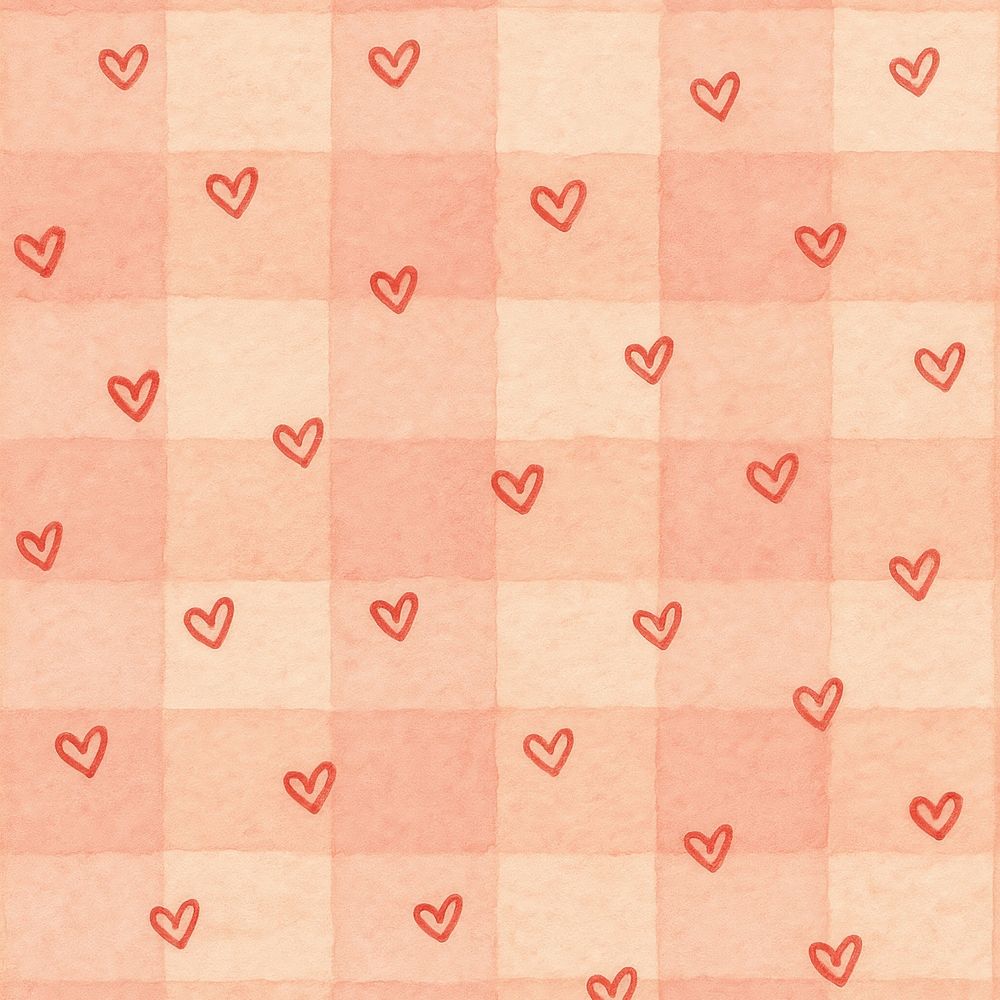 Romantic heart pattern background | Free Photo Illustration - rawpixel