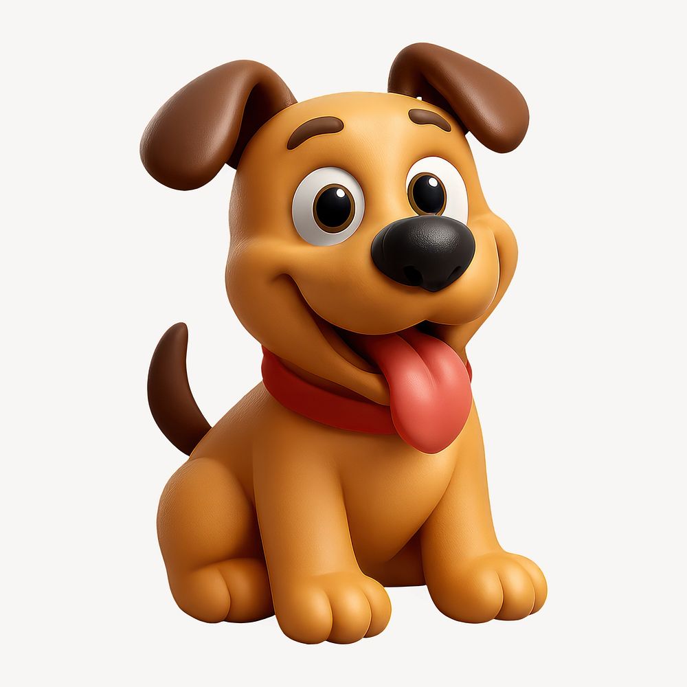 Cute cartoon dog illustration | Free Photo Illustration - rawpixel