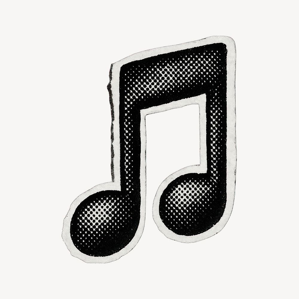 Vintage musical note illustration | Free Photo Illustration - rawpixel