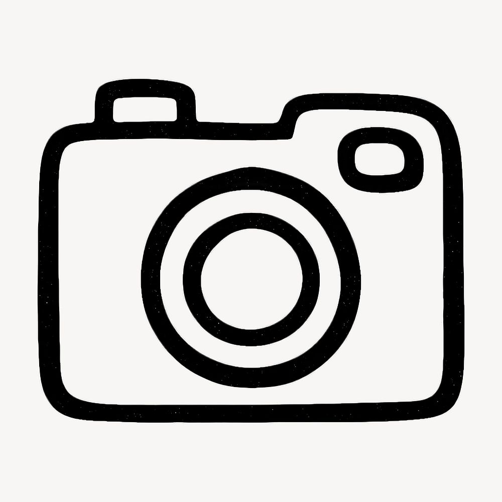 Simple camera icon illustration vector | Free Vector - rawpixel