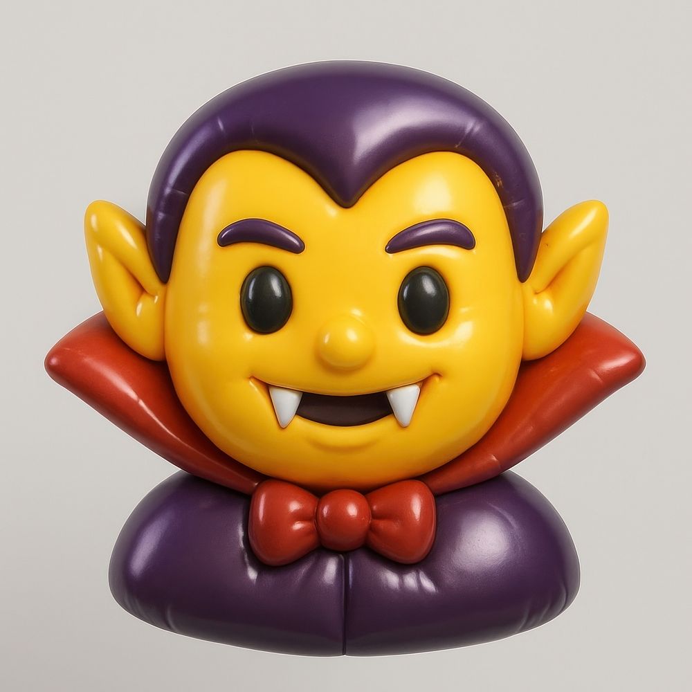 Cartoon vampire toy illustration | Free Photo Illustration - rawpixel